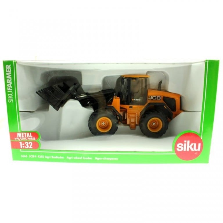 SIKU JCB 435S AGRI WHEEL LOADER 1:32 SCALE - Kavanaghs Toys